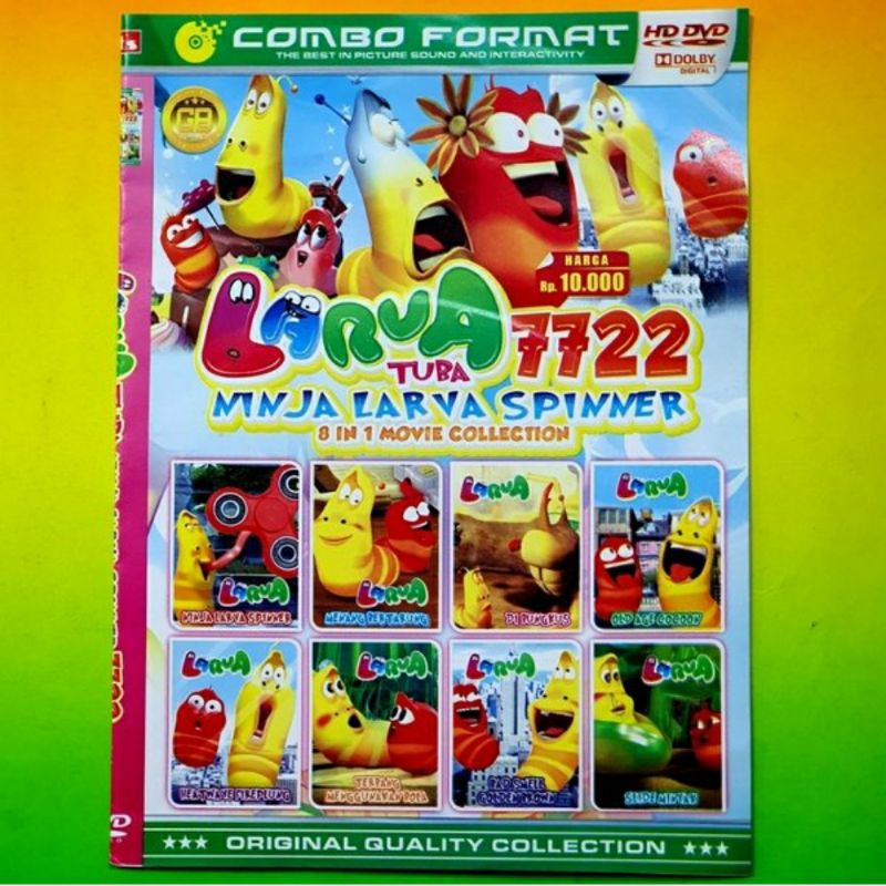Jual PROMO KASET dvd film KARTUN ANAK LARVA Kado anak anak | Shopee Indonesia