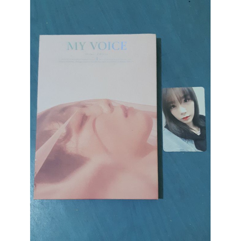 Jual TAEYEON - MY VOICE DELUXE EDITION ALBUM PHOTOCARD | Shopee Indonesia