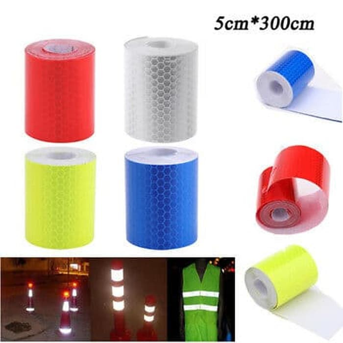 Jual Stiker Reflektor Pantul Cahaya Roll Mobil Motor Baju Bumper ...