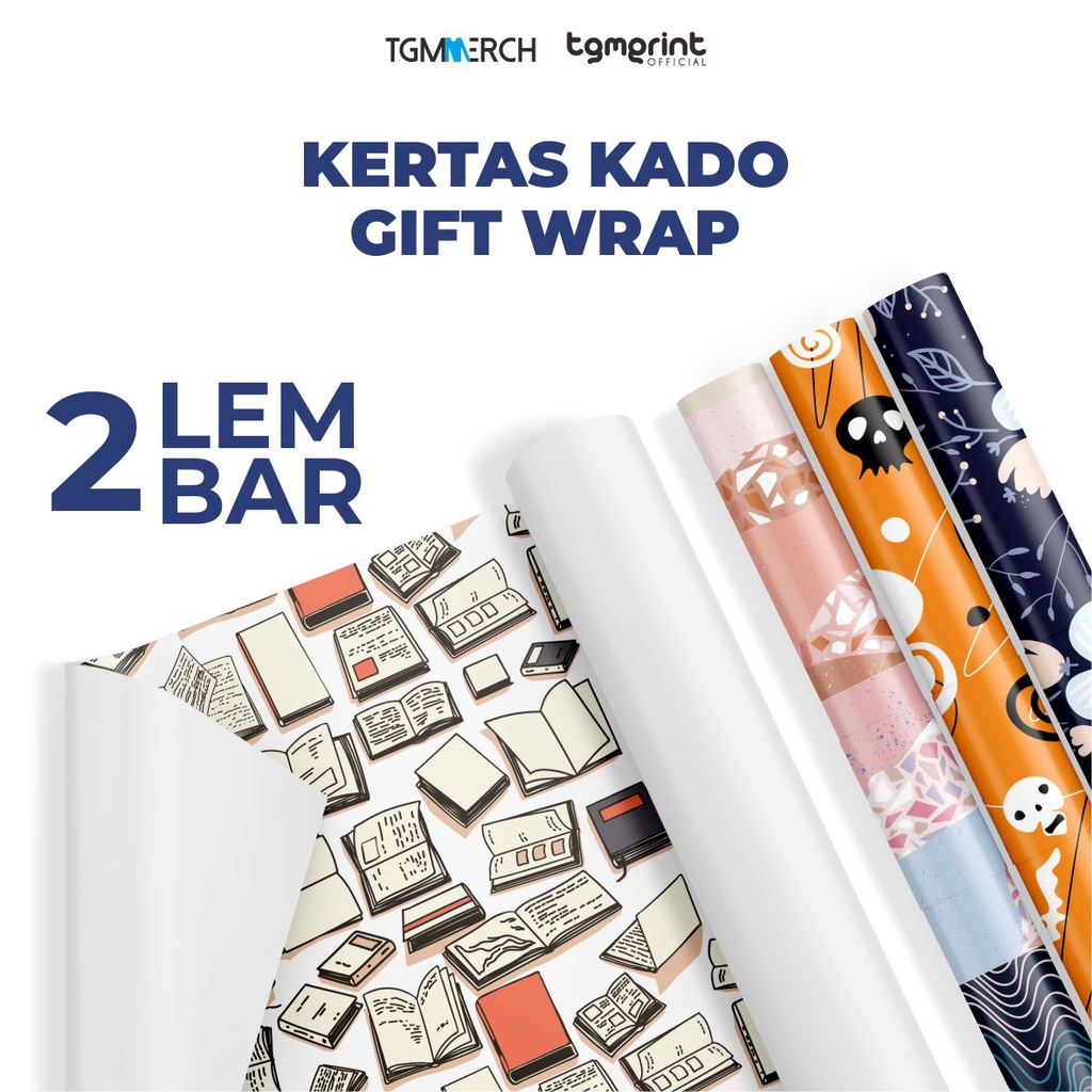 Jual TGM MERCH - Kertas Kado Gift Edisi Rustic | Shopee Indonesia