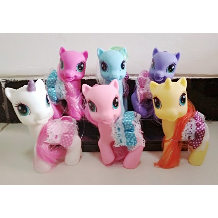 Jual Mainan Anak Action Figure Pajangan My Little Pony Kuda Poni ...