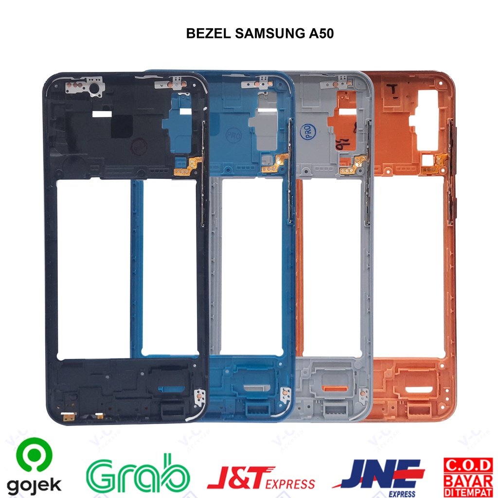 Jual BEZEL TULANG TENGAH FRAME SAMSUNG A50 | Shopee Indonesia