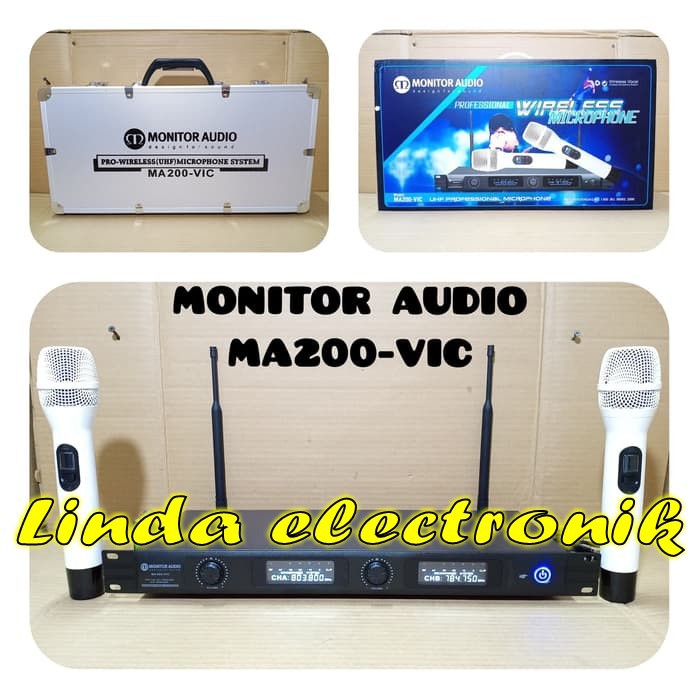 Jual mic wireless monitor audio ma200vic HANDLE monitor audio ma200 vic ...