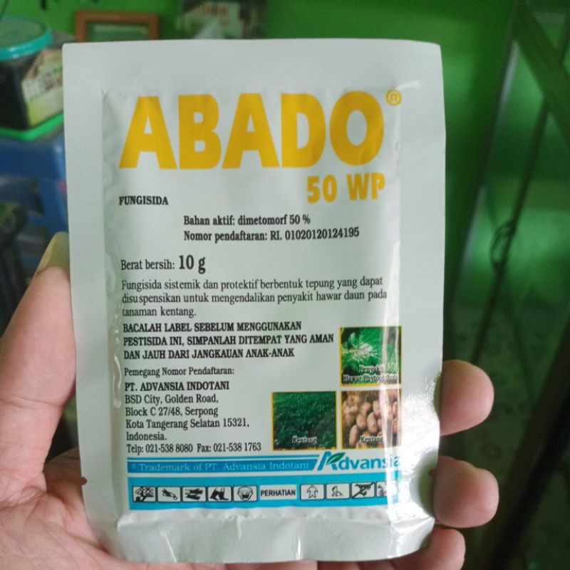 Jual Fungisida ABADO 50 WP Kemasan 10 Gram | Shopee Indonesia