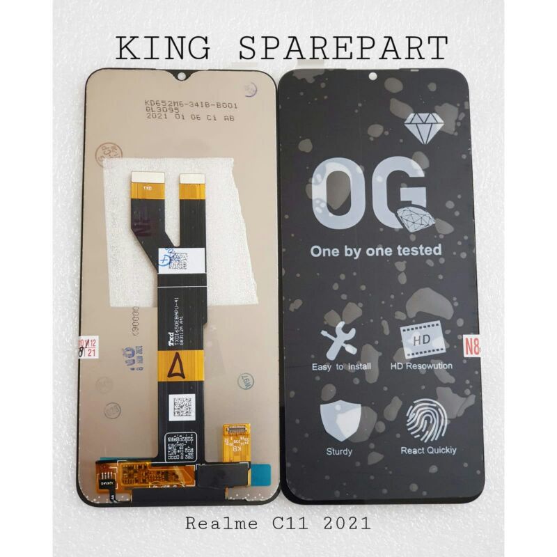 Jual LCD TOUCHSCREEN REALME C11 2021 C20 C21 ORIGINAL | Shopee Indonesia