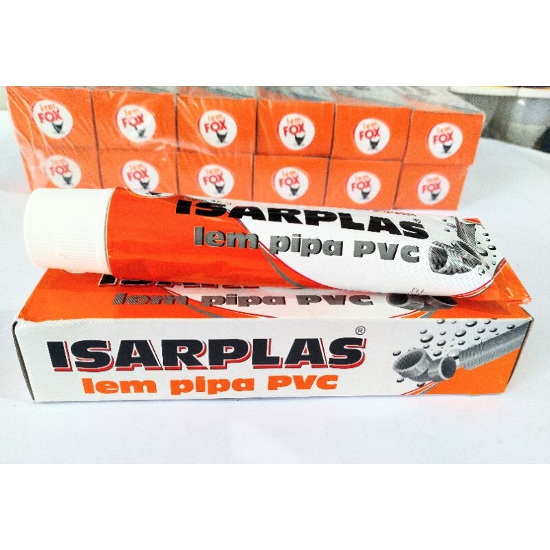 Jual Lem ISARPLAS ASTM D-2564 / Lem Pipa PVC / Lem Paralon 40g | Shopee ...