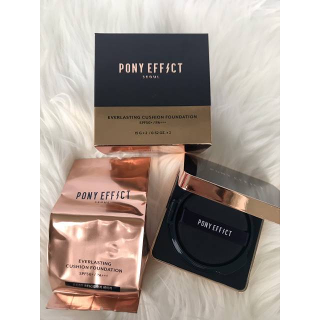Jual PONY EFFECT Everlasting Cushion Foundation | Shopee Indonesia