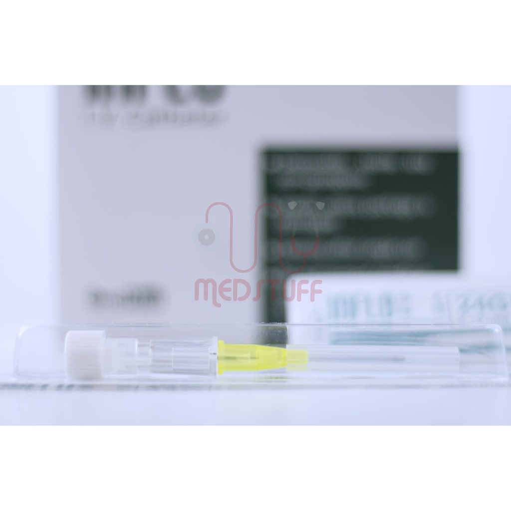 Jual Jarum Infus Inflo Iv Catheter 24G X 19mm Onemed | Shopee Indonesia