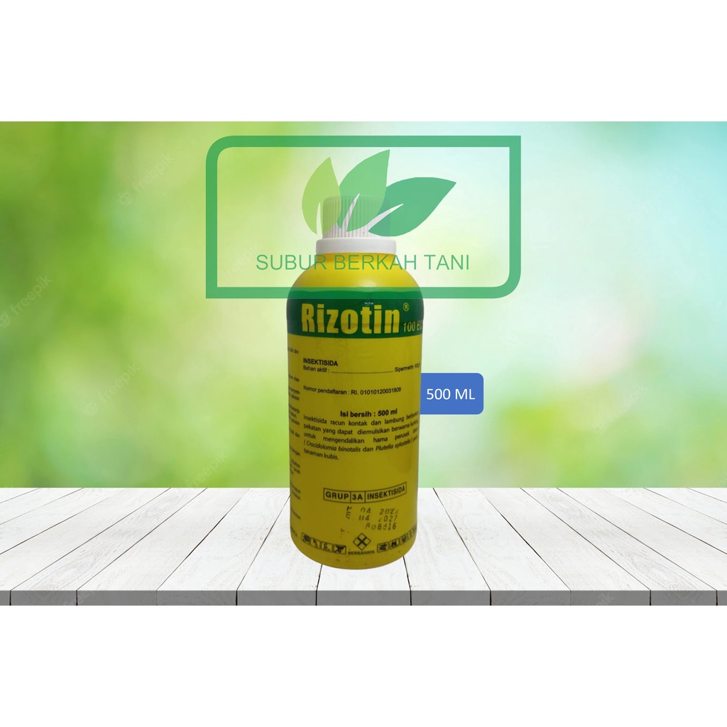 Jual insektisida Rizotin 500ml 100ec | Shopee Indonesia