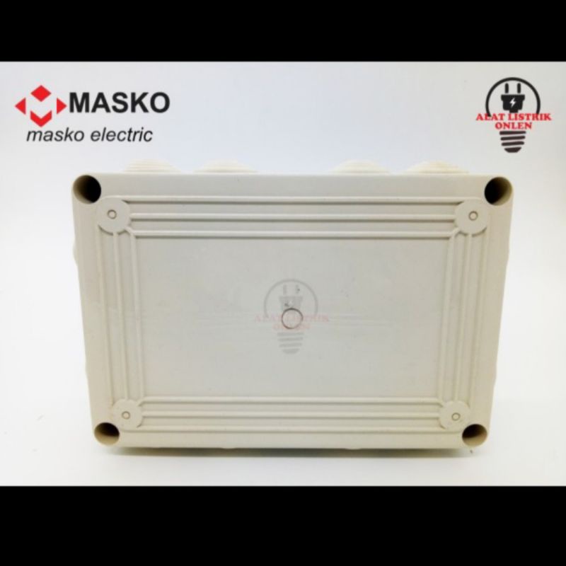 Jual JUNCTION BOX DURADOS 220×150×75 MM 12 LUBANG MASKO IP55 DORADUS ...