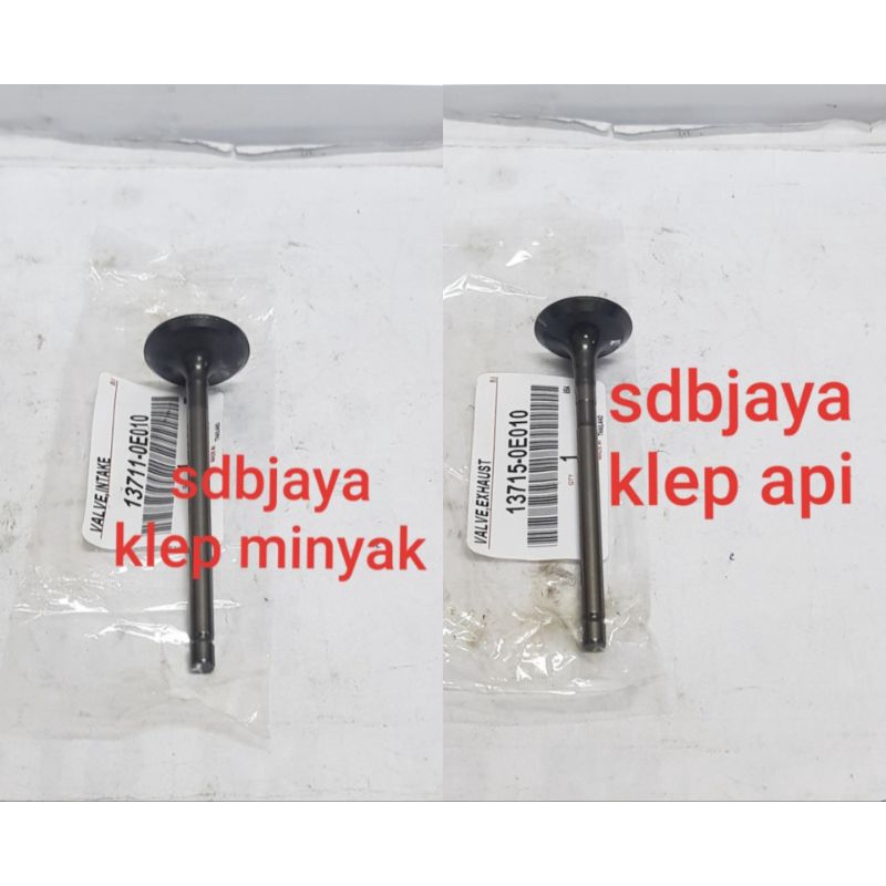 Jual valve intake exhaust klep api / klep minyak innova reborn fortuner ...