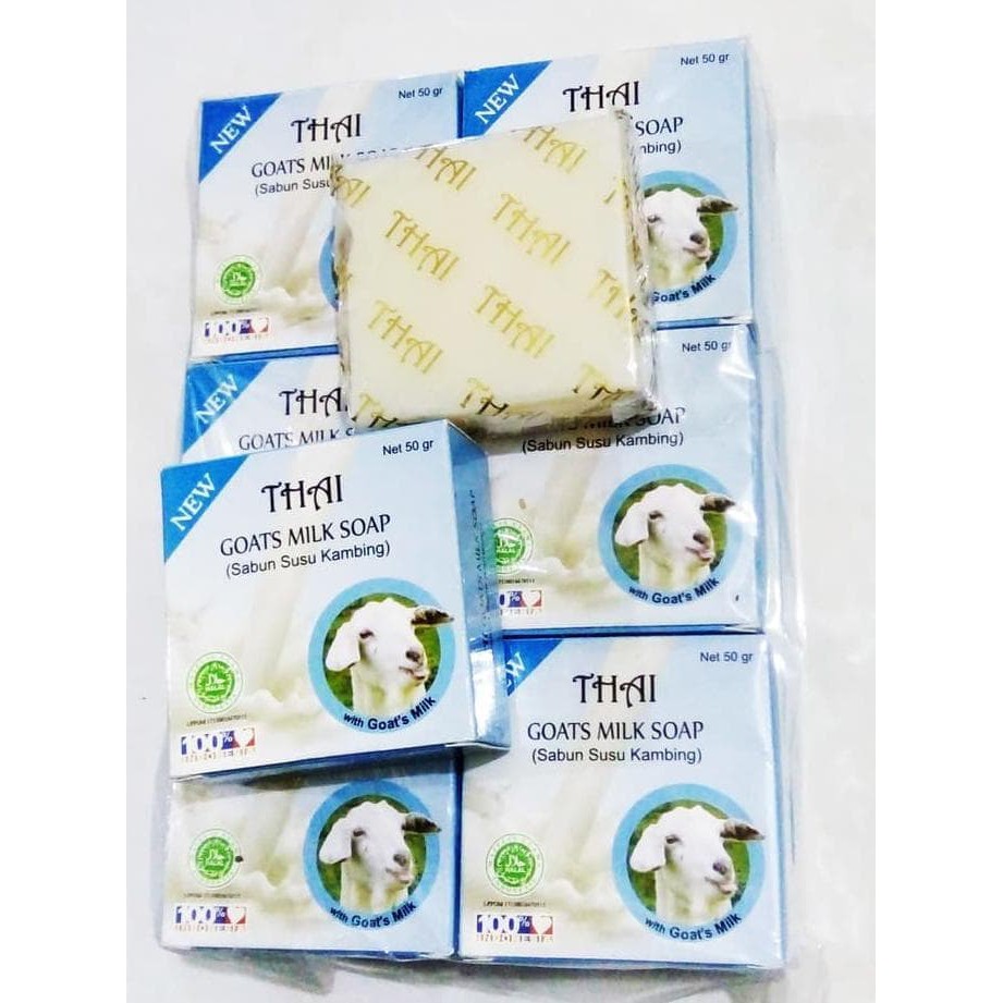 Jual GOAT MILK THAI SOAP (Ready) | Shopee Indonesia