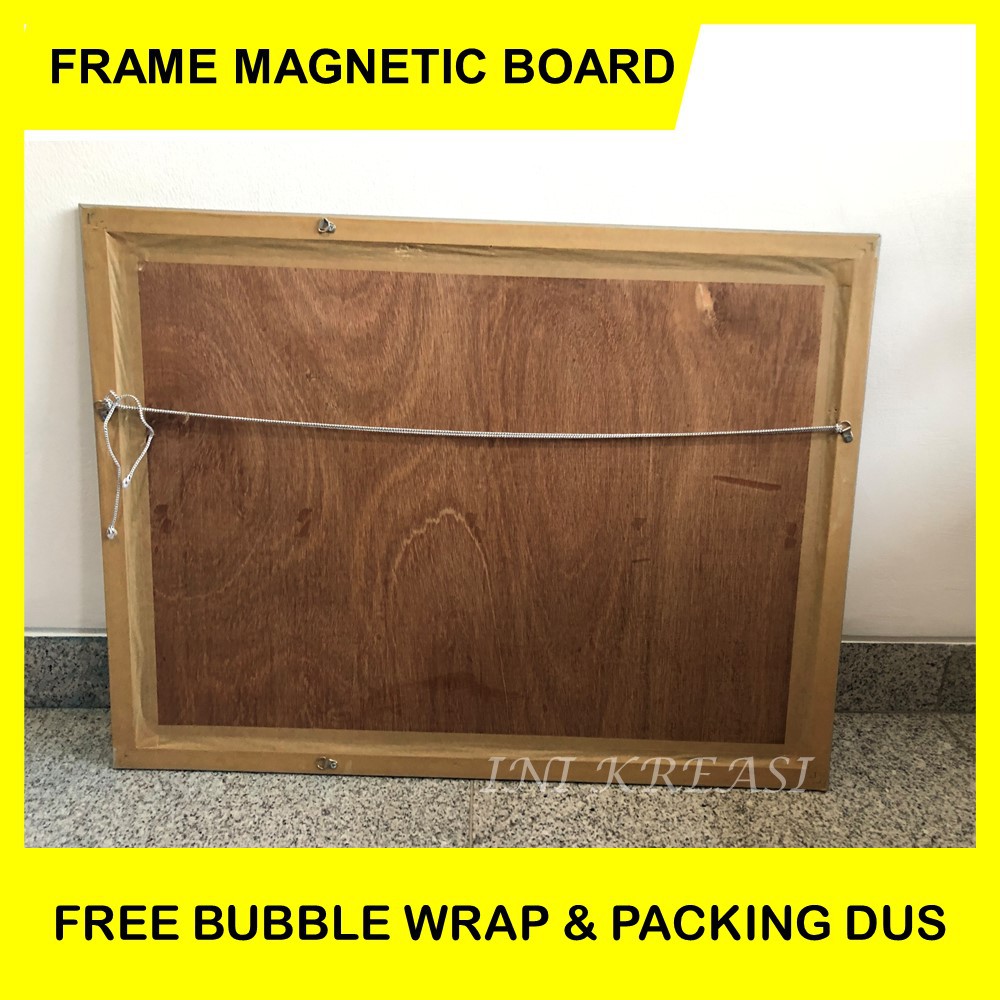 Jual PAPAN DISPLAY MAGNET / FRAME MAGNETIC BOARD / PIGURA PAPAN MAGNET ...