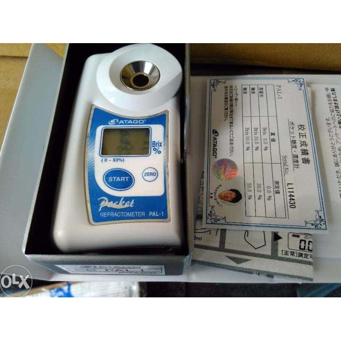 Jual Pal-1 Atago Digital Pocket Refractometer | Shopee Indonesia