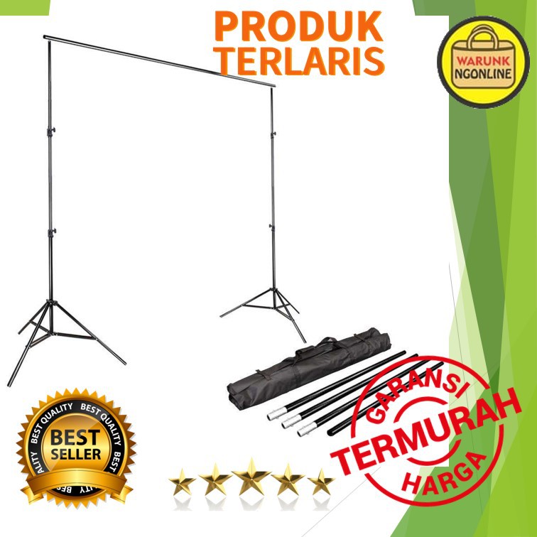 Jual stand foto / backdrop studio rumahan - Bracket Stand 3M untuk ...