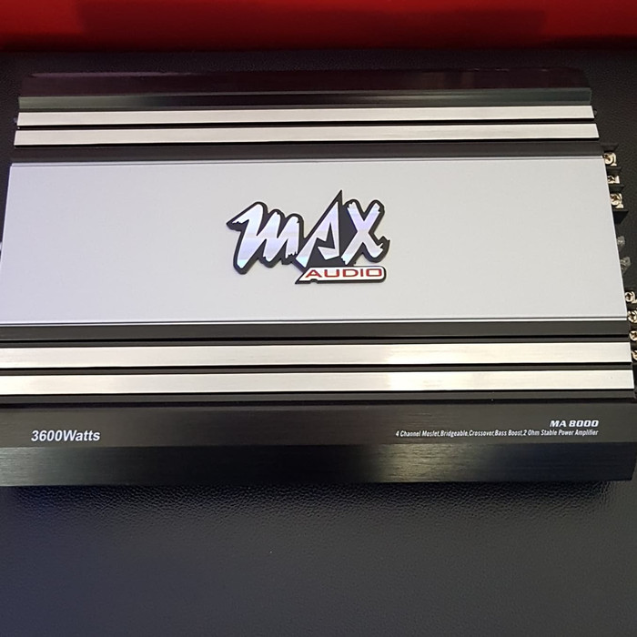 Jual Amplifier 4 chanel Max Audio seri MA 8000 | Shopee Indonesia