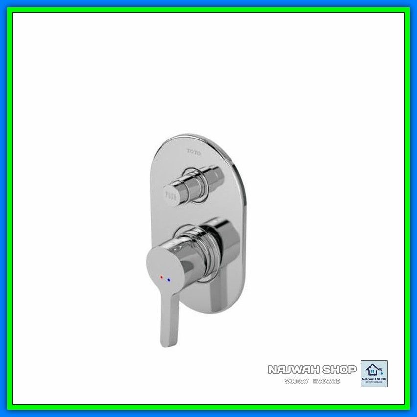 Jual Kran Shower Tanam Toto TX442SPN Panas Dingin 4 Way Shower Mixer ...