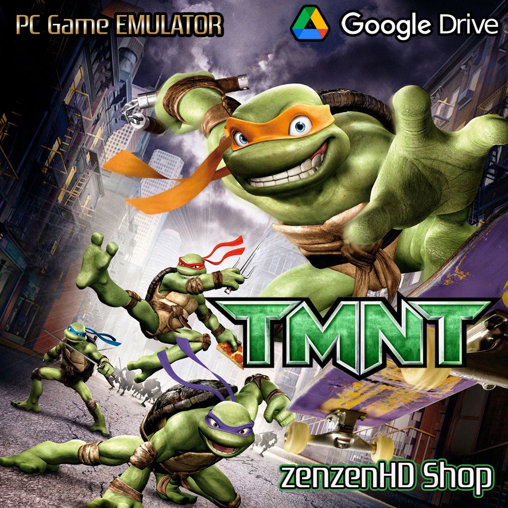 Jual PC Game Emulator TEENAGE MUTANT NINJA TURTLES GAME COLLECTION ...