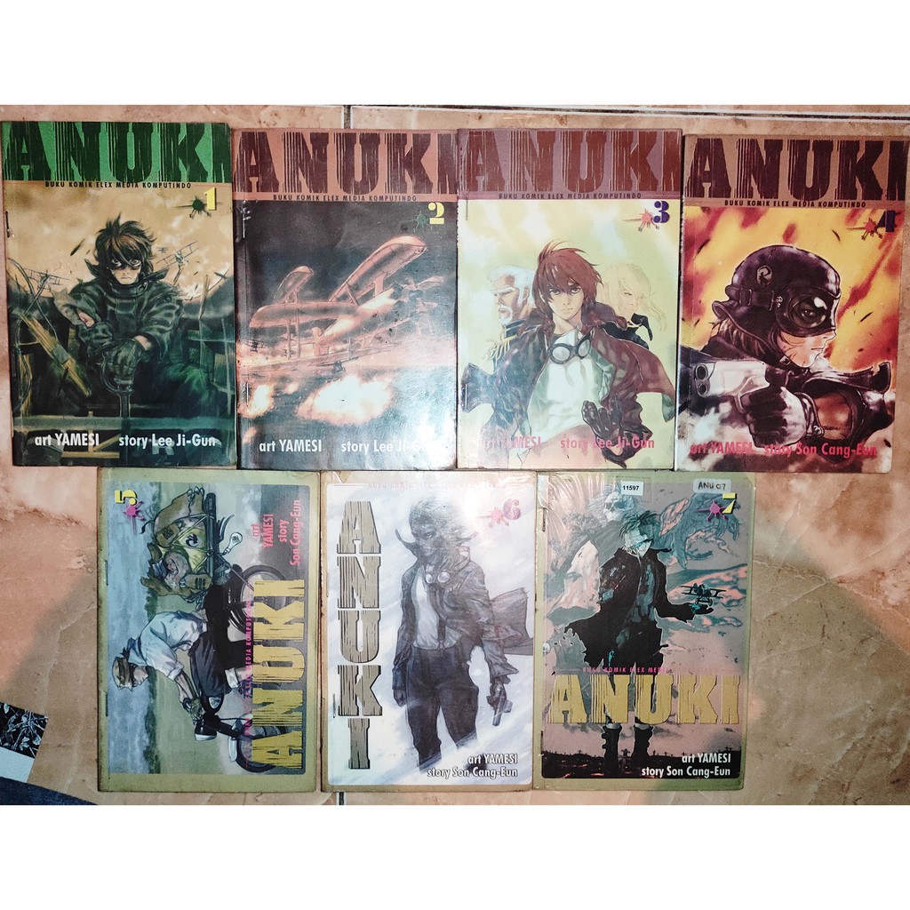 Jual ANUKI 1-7 (Yamesi & Song Cang Eun) | Shopee Indonesia