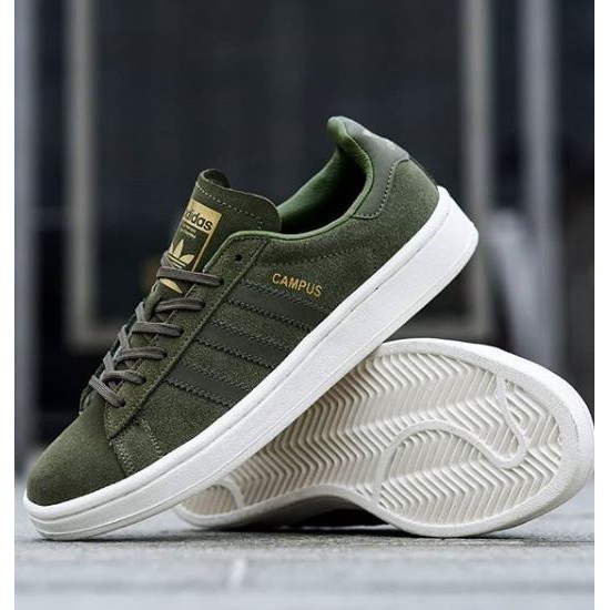 Jual SEPATU ADIDAS CAMPUS FULLGREEN ORIGINAL | Shopee Indonesia