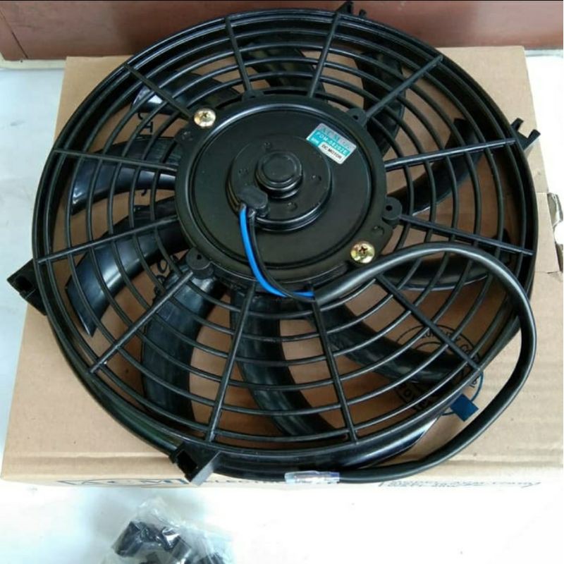 Jual MOTOR EXTRA FAN RADIATOR UNIVERSAL 12V 10" 80W | Shopee Indonesia