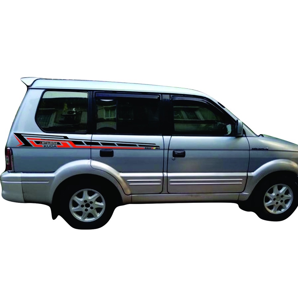Jual Stiker mobil mitsubishi kuda stiker list mobil kuda panther kijang ...