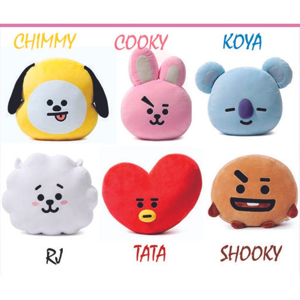 Jual READY STOCK! Boneka BT21 BTS doll kpop bangtan van koya shooky rj ...