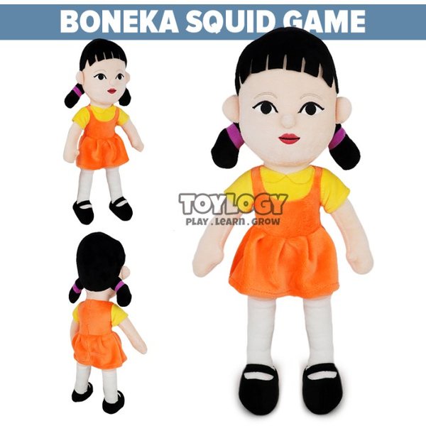 Jual Boneka Squid Game Lampu Merah Hijau Young Hee Squidgame Plush ...