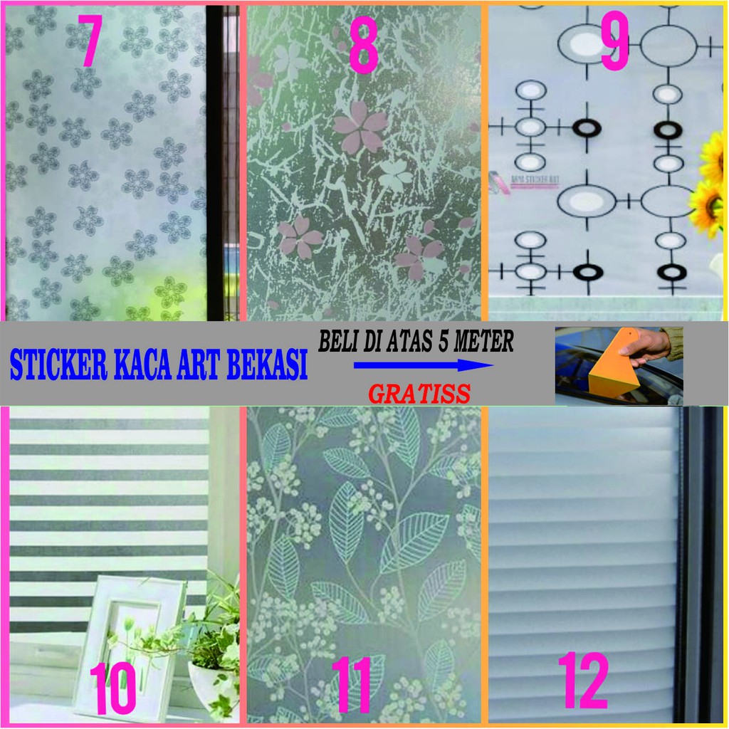 Jual STIKER KACA JENDELA / STICKER KACA JENDELA MURAH / STIKER KACA ...