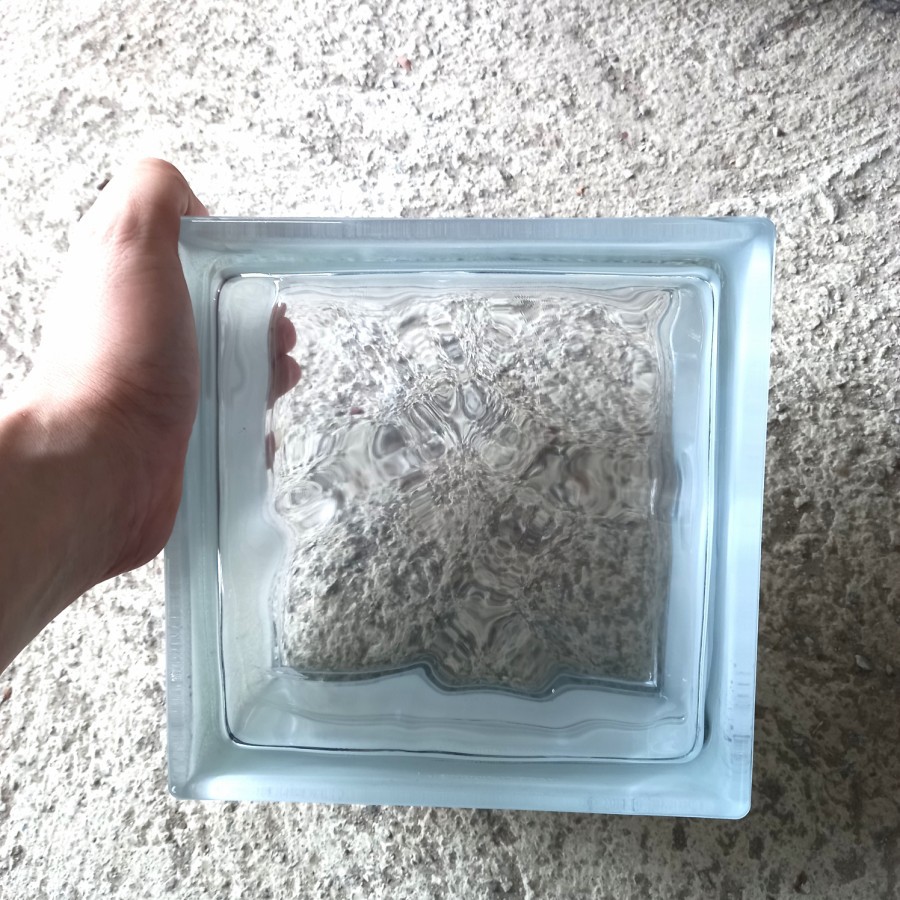 Jual GLASS BLOCK GELAS BLOK KACA MULIA MOTIF CLEAR TRANSPARAN - TERATAI ...