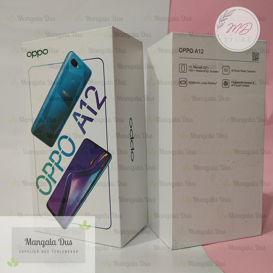 Jual DUS OPPO A12 - FREE STIKER DAN STIKER RAM / READY UNTUK FULLSET ...