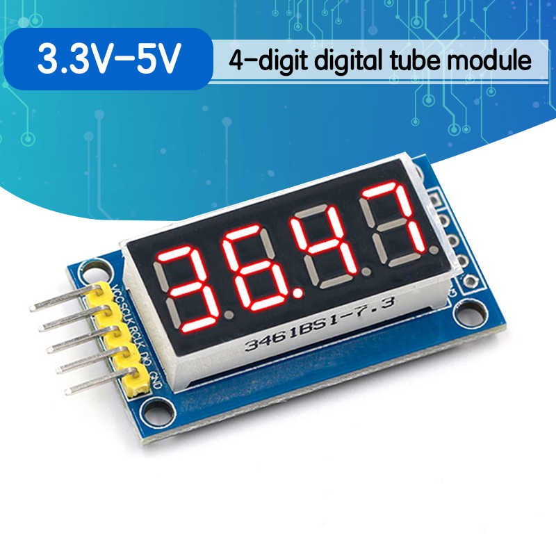 Jual 74hc595 4bit Digital LED Tube Display 7 Seven Segment Module ...