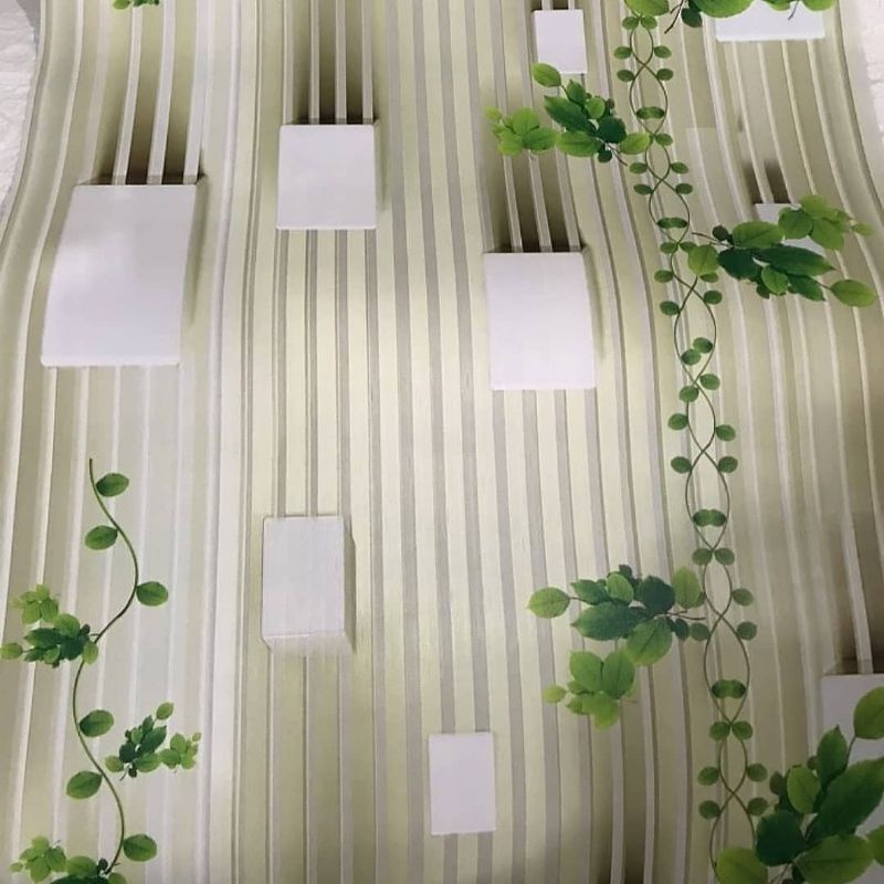 Jual wallpaper sticker dinding murah kode 1678 daun hijau rambat real ...