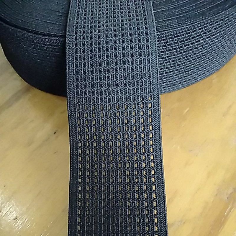 Jual karet jaring hitam 4 cm.per meter | Shopee Indonesia