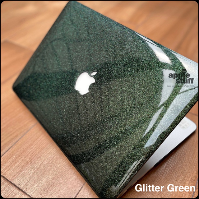 Jual Macbook Case GLITTER GREEN | Shopee Indonesia