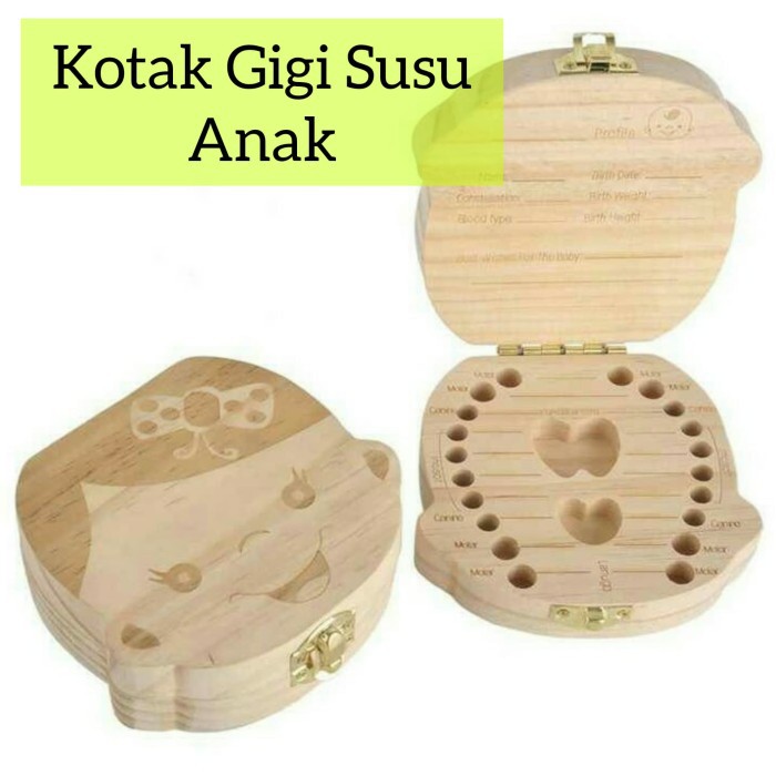 Jual Kotak Box Tempat Meyimpan Gigi Susu Anak | Shopee Indonesia