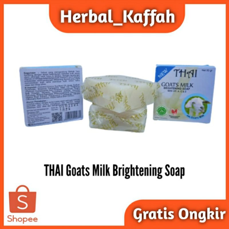 Jual Thai Goats Milk Brightenig Soap Original Sabun Ekstrak Susu ...