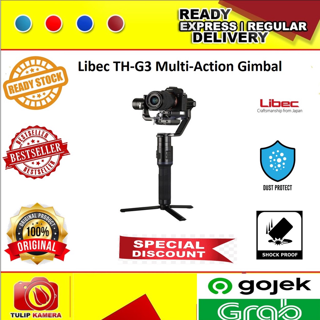 Jual Libec TH-G3 Multi-Action Gimbal | Shopee Indonesia