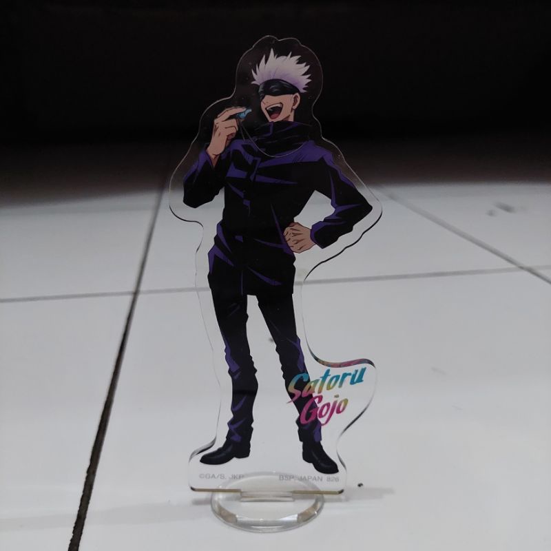 Jual (booked) standee gojo official bsp japan + taplak jjk | Shopee ...