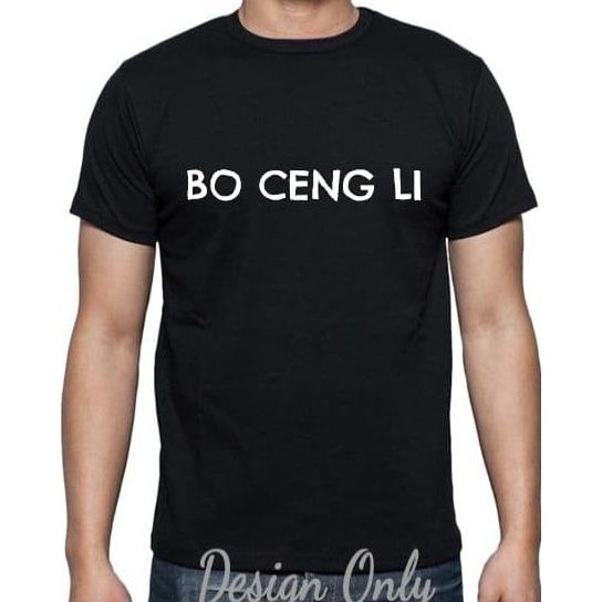 Jual KAOS BO CENG LI BY CLOTHSERTO | Shopee Indonesia