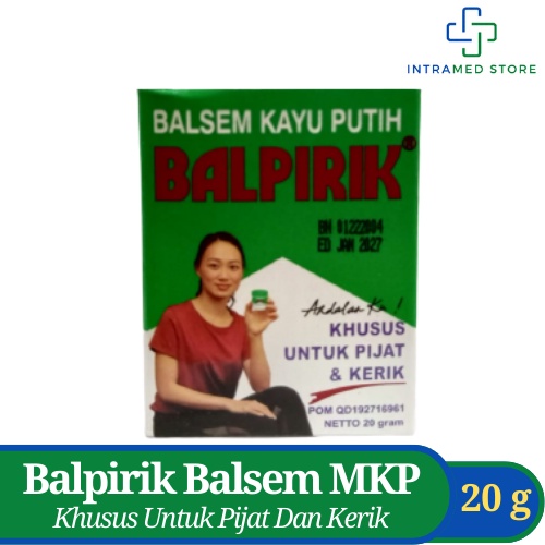 Jual Balpirik Balsem MKP Pot 20 gram - Khusus Untuk Pijat Dan Kerik ...