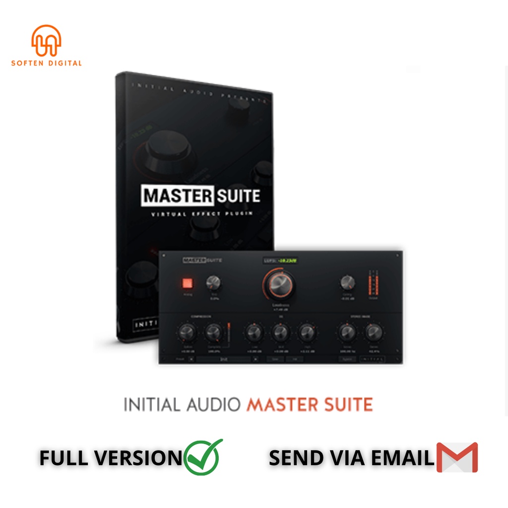 Jual Initial Audio Master Suite v1 VSTI PLUGIN Simply adjust the loudness and finalize your ...