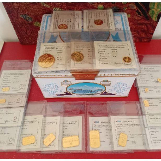 Jual Logam Mulia Antam Retro Lama Portrait Tegak/Berdiri | Shopee Indonesia