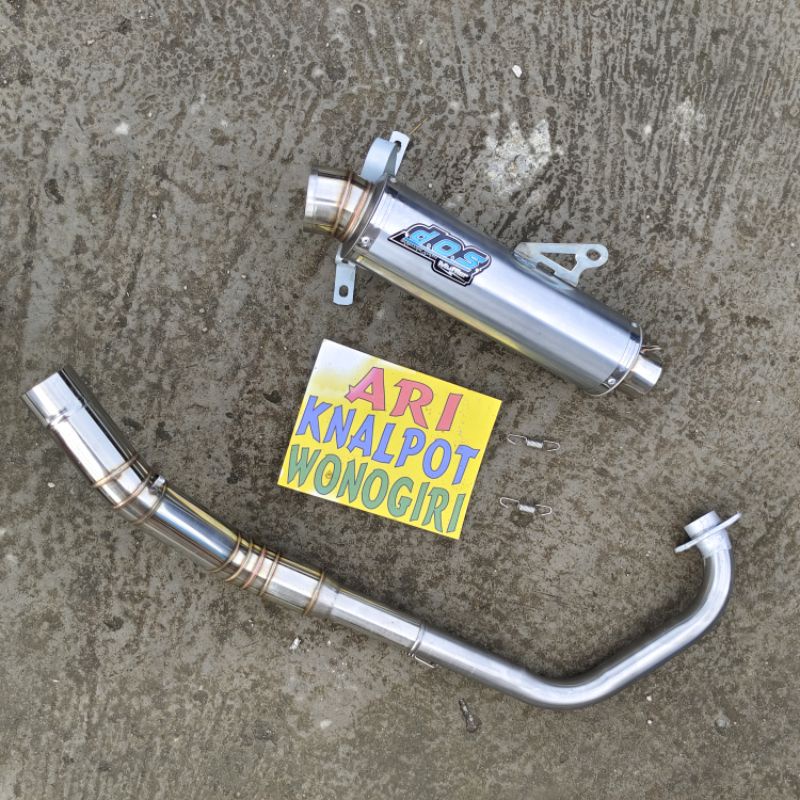 Jual Knalpot DOS satria Fu original knalpot satria FU bass gahar bass ...