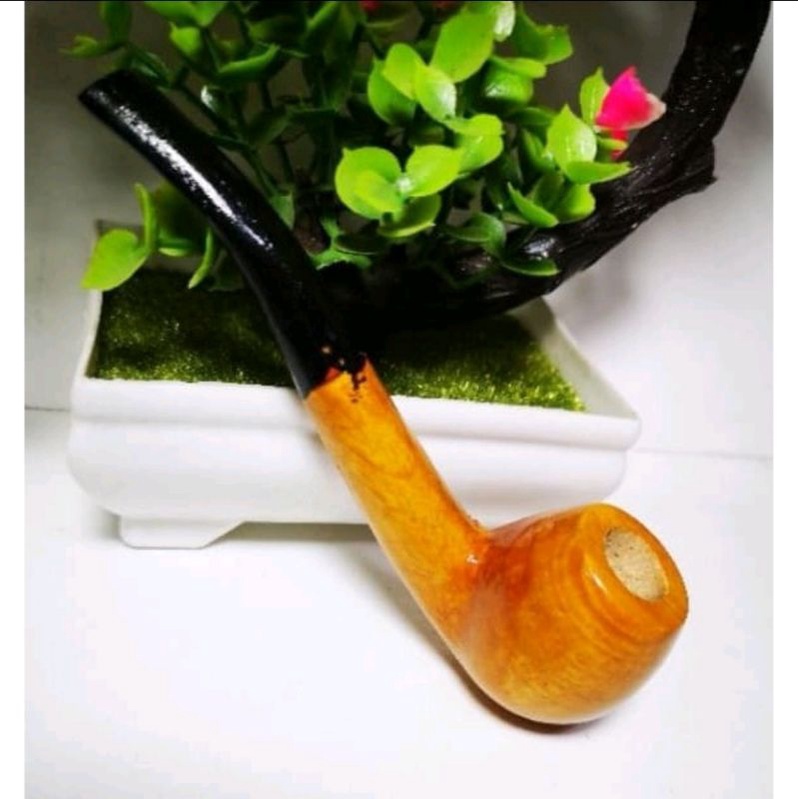 Jual PIPA CANGKLONG ROKOK KAYU STIGI | Shopee Indonesia