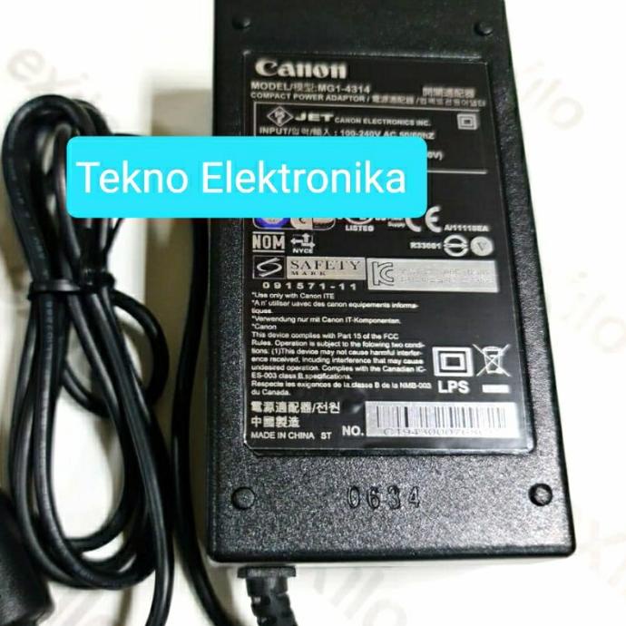 Jual Adaptor Scanner Canon Imageformula MG1-4558 MG1-434-000 DR M160 ...