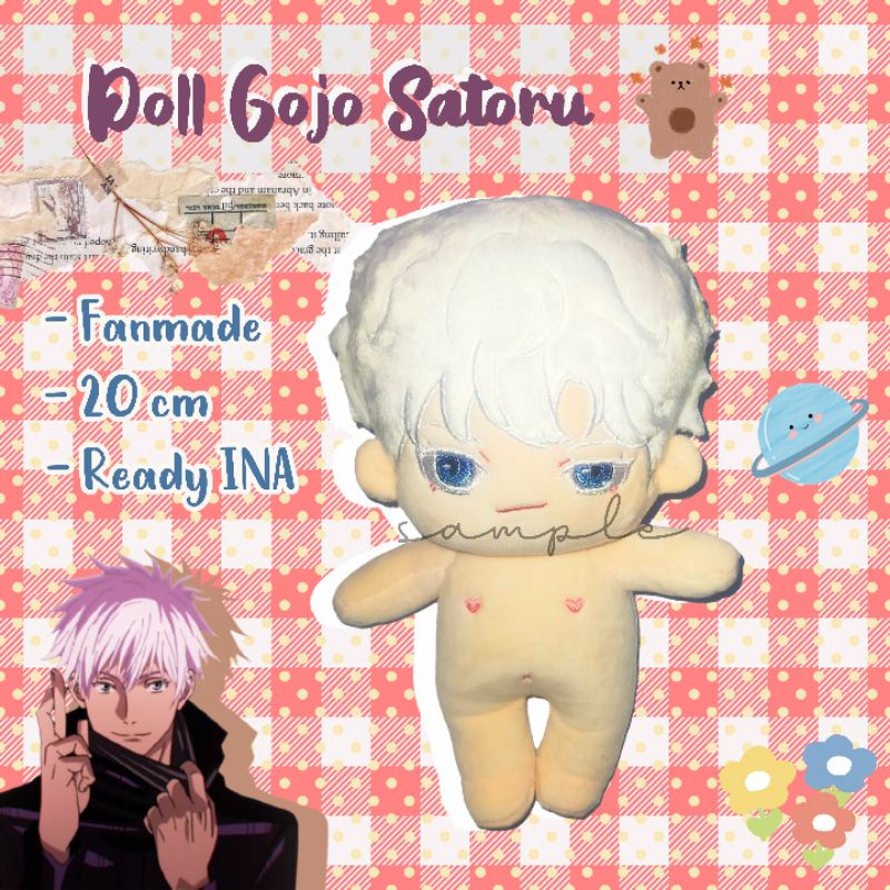 Jual Doll Gojo Satoru 20 cm (Jujutsu Kaisen) | Shopee Indonesia