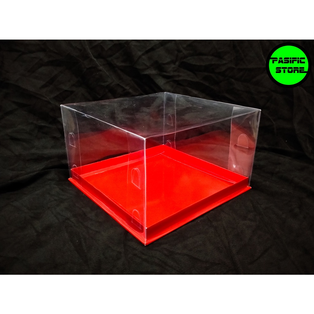 Jual BOX KUE TART MIKA RED ( TAR RED ) | Shopee Indonesia