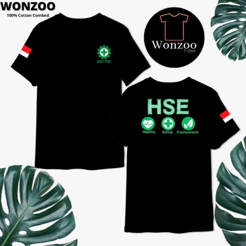 Jual KAOS SAFETY FIRST-BAJU HSE- SAFETY FIRST INDONESIA -HEALTHY ...