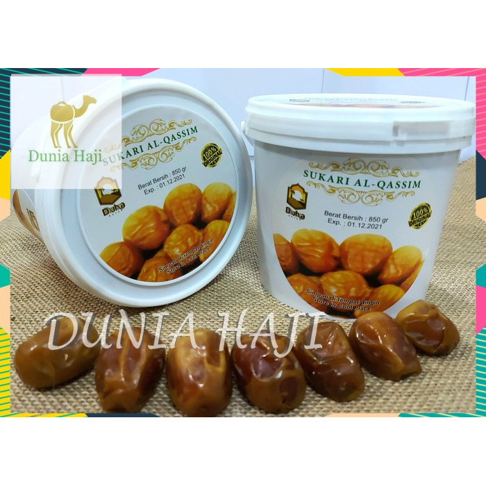 Jual Kualitas Terbaik - Kurma Sukari Ember Al-Qossim 850 Gr Premium ...